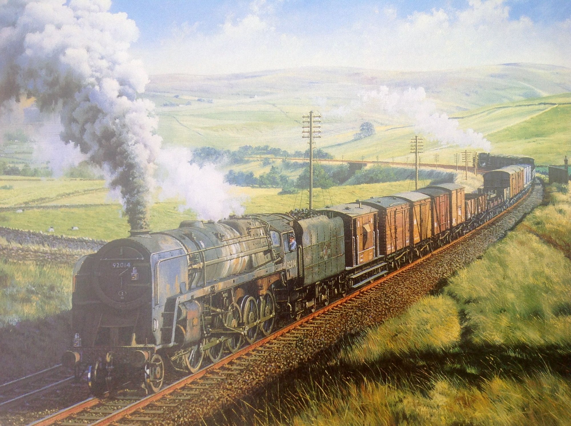 Solve BR Standard Class 9F 2-10-0 92014. jigsaw puzzle online with 252 ...