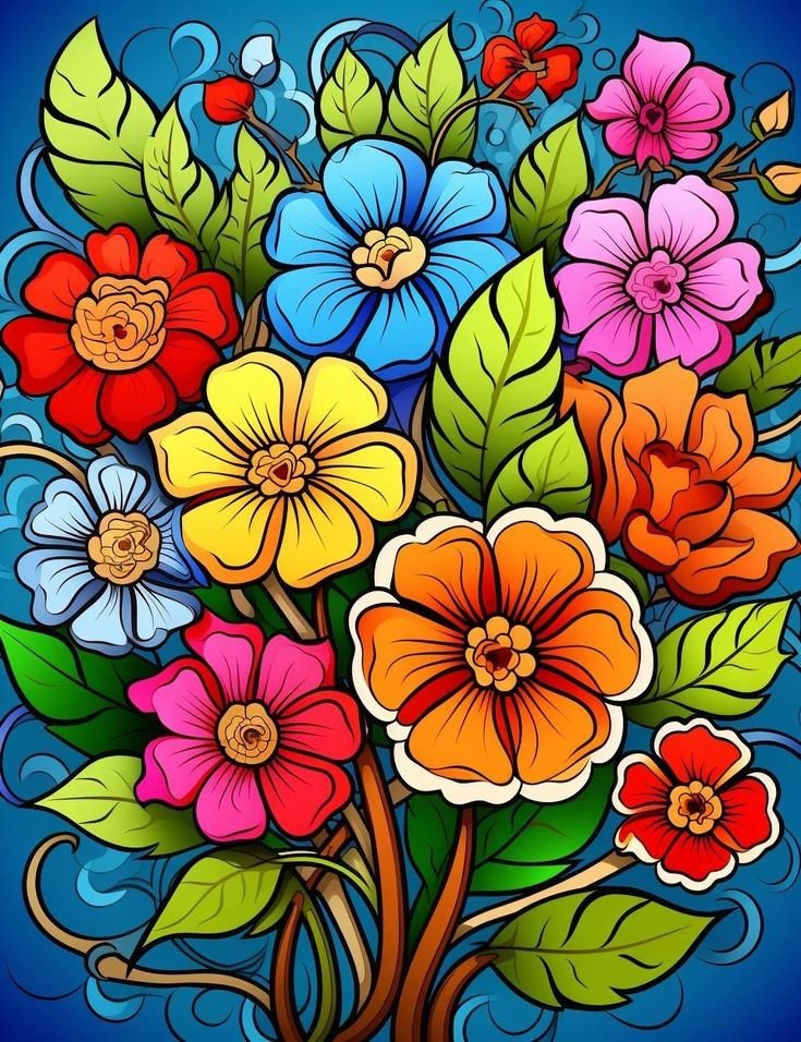 Jigsaw Puzzle | 80 pieces | Saturday Flowers 💐 | Jigidi