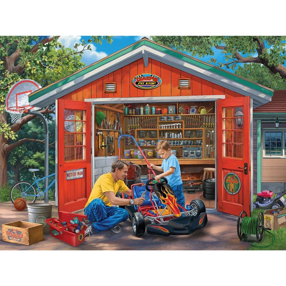 Solve First Go Cart jigsaw puzzle online with 256 pieces