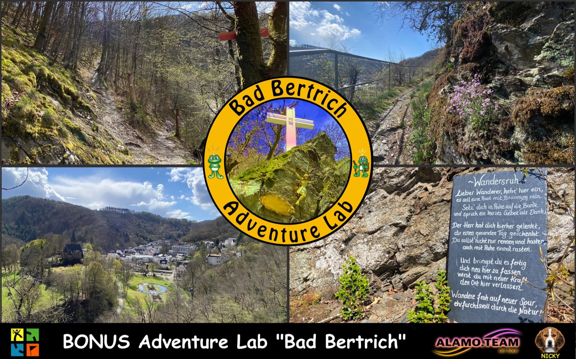 Solve BONUS Adventure Lab Bad Bertrich (Geocaching, get the TB-Code ...