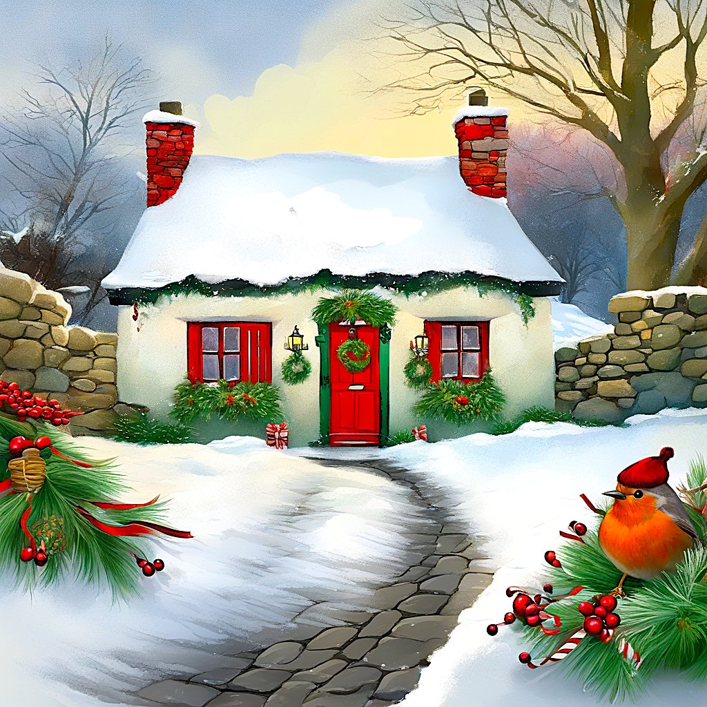 Solve Remember to wear a hat jigsaw puzzle online with 100 pieces