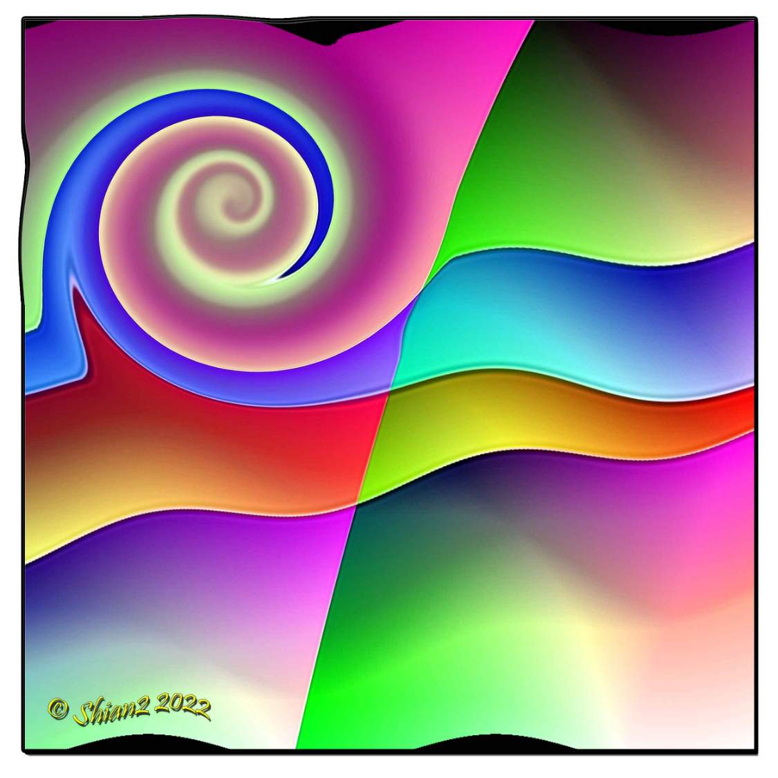 Solve A Snail Trail jigsaw puzzle online with 49 pieces