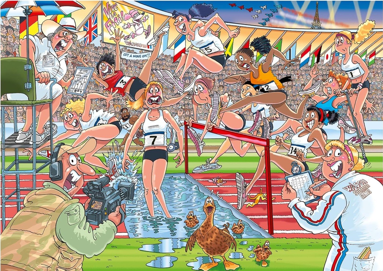 Solve Summer Olympics jigsaw puzzle online with 88 pieces