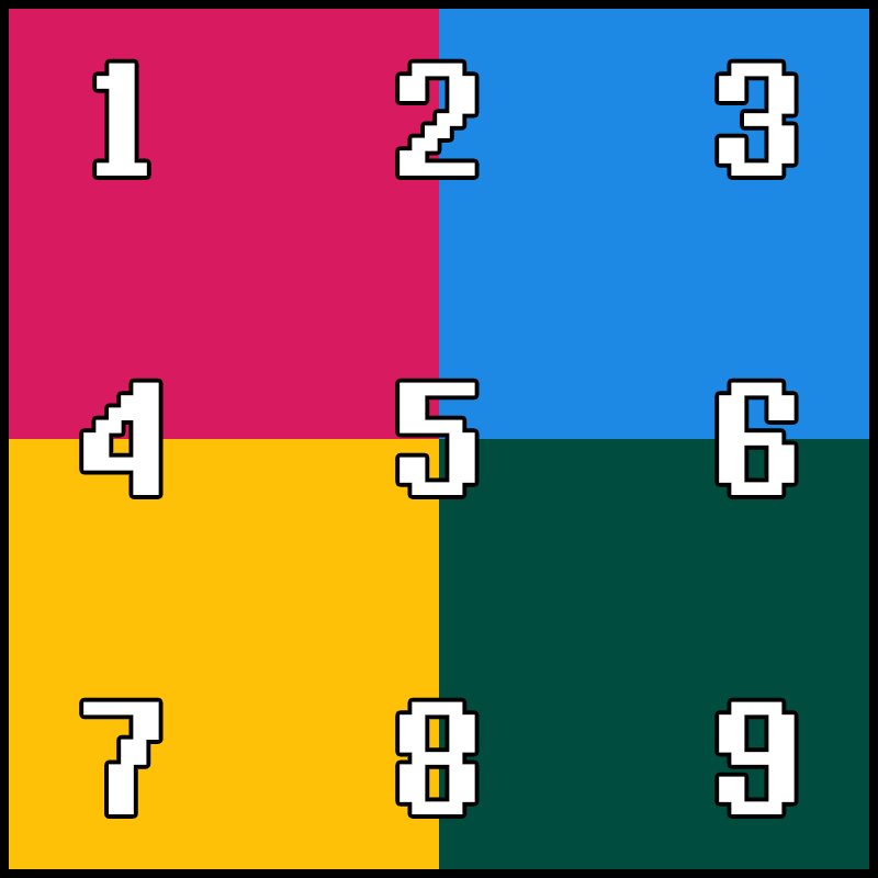 Solve The Easiest Puzzle on Jigidi jigsaw puzzle online with 9 pieces