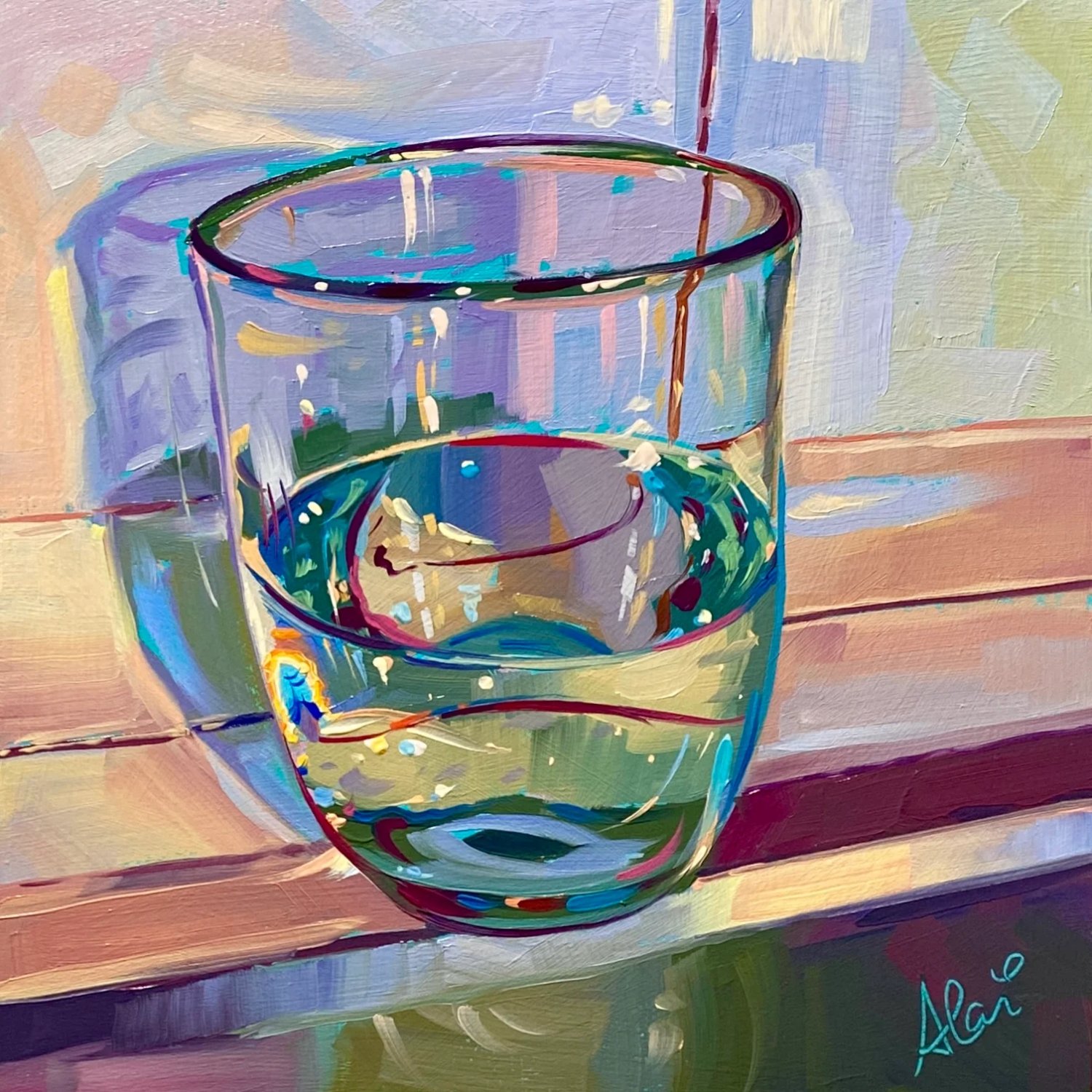 Solve "Glass of water on a sink" by AlaiGanuza jigsaw puzzle online ...