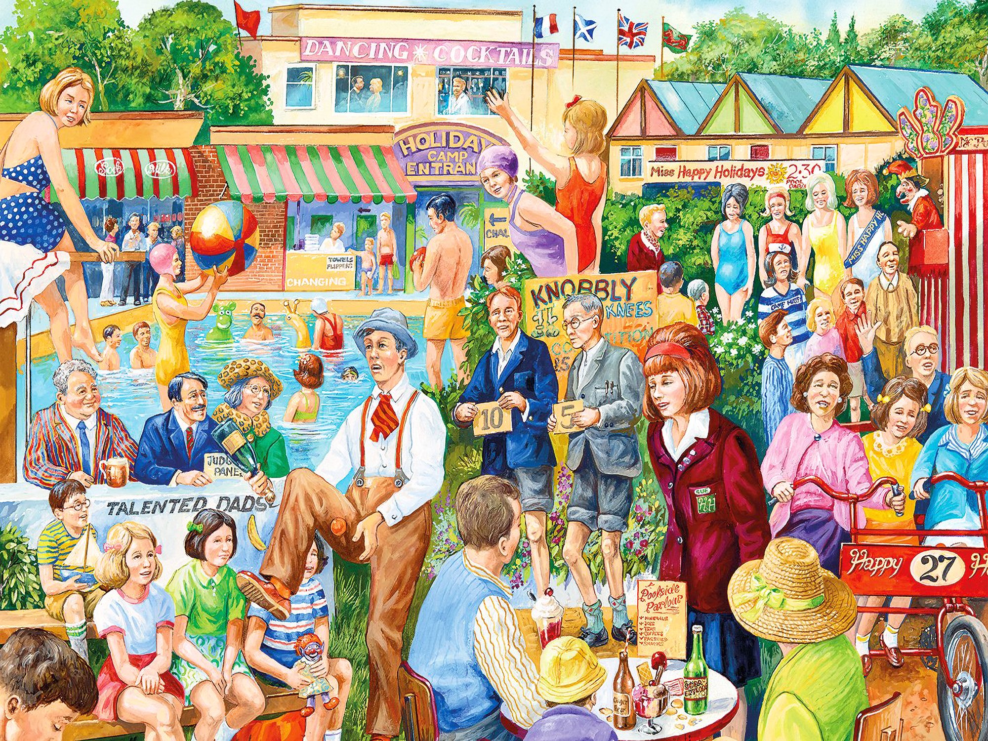 Solve Knobbly Knees jigsaw puzzle online with 352 pieces