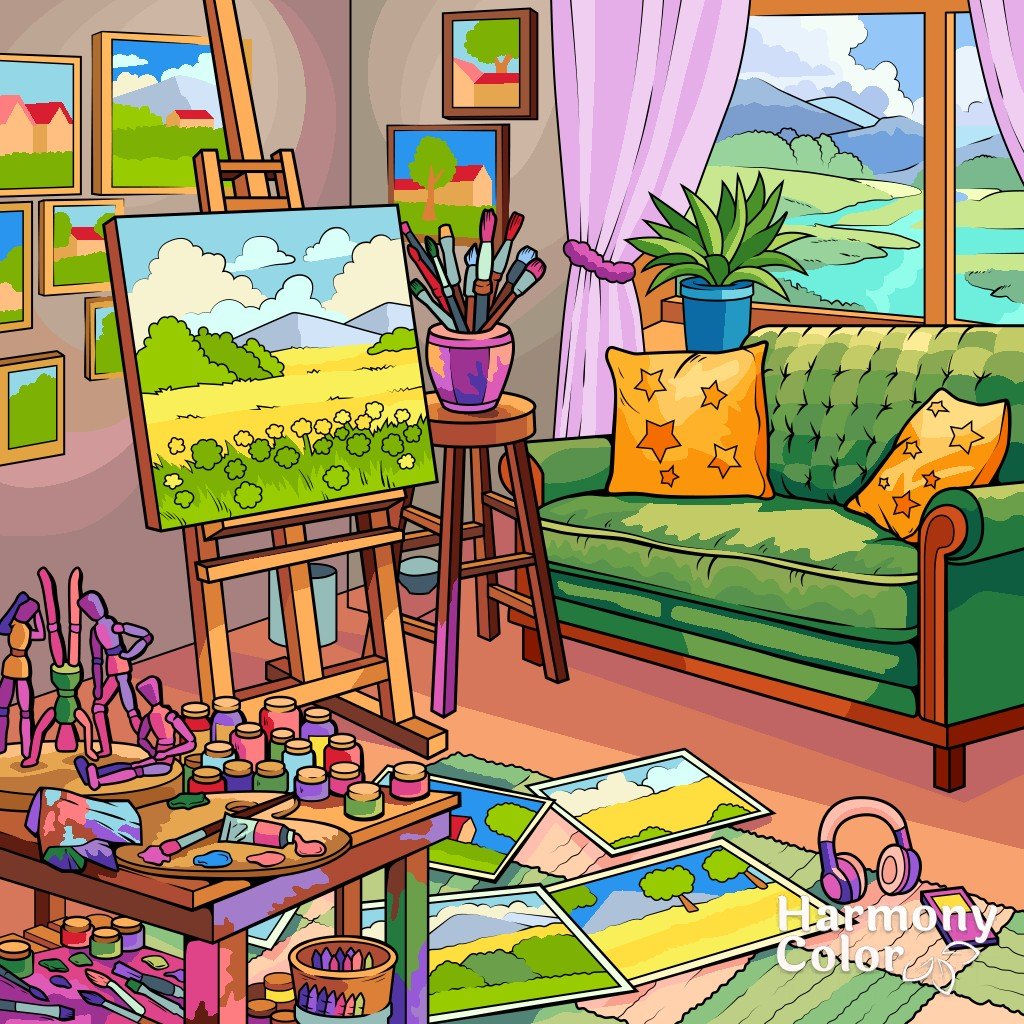 Solve Paint by numbers 1073 jigsaw puzzle online with 144 pieces