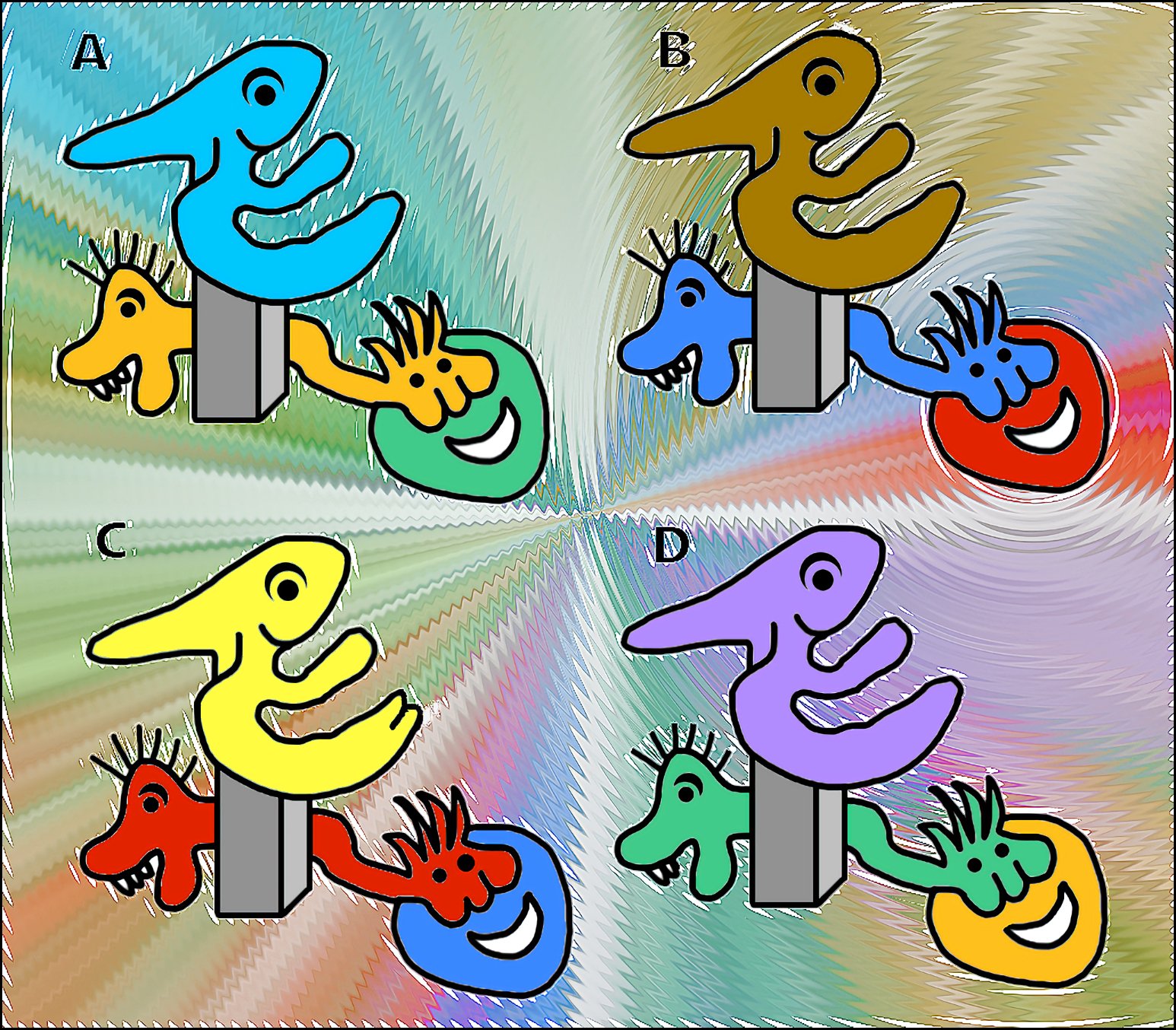 Solve Find the differences jigsaw puzzle online with 110 pieces