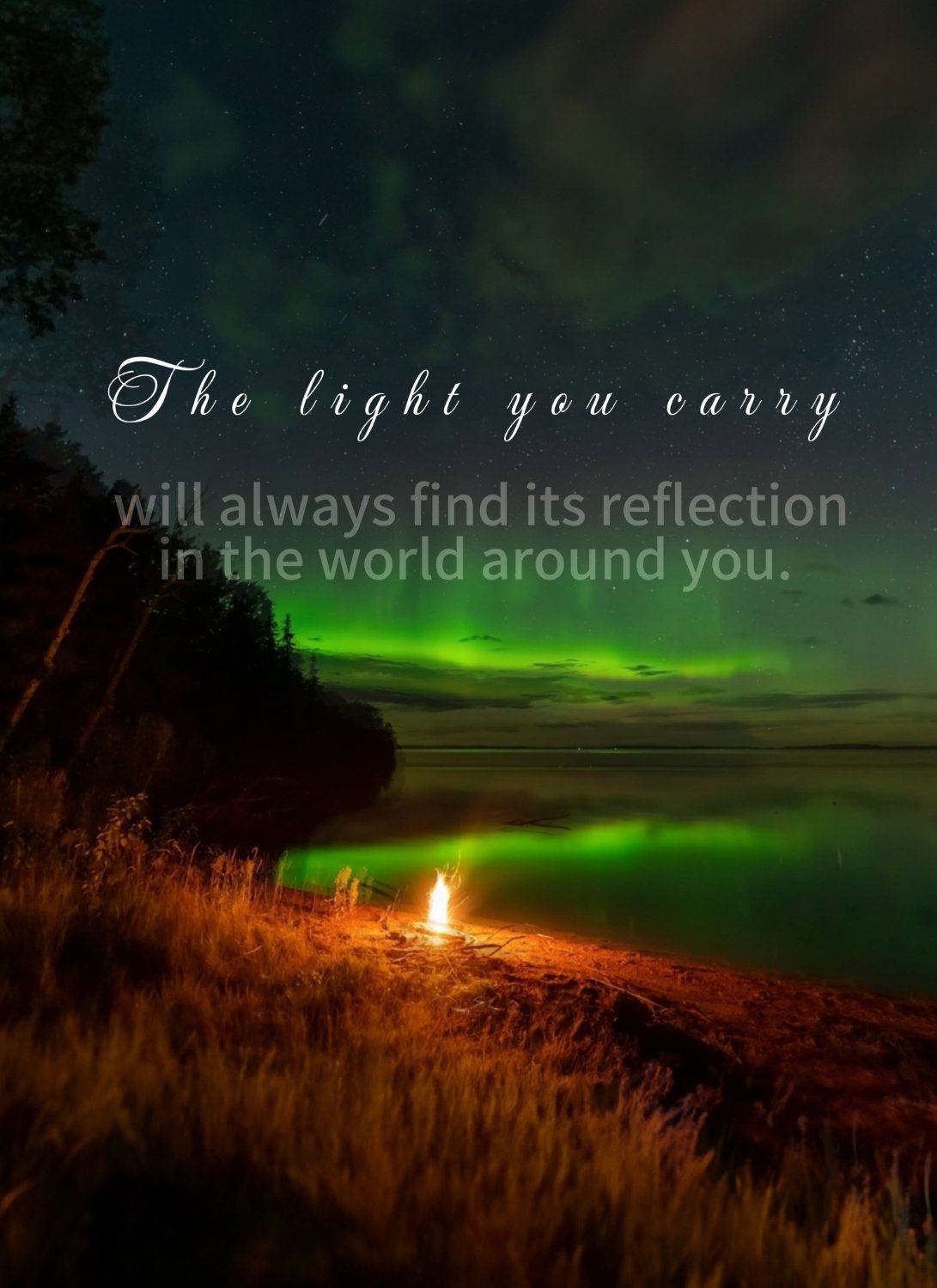 Solve Aurora Borealis Campfire Puzzle | Northern Lights Inspiration by ...