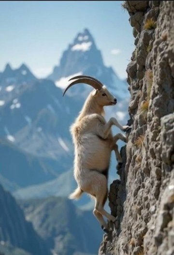 Solve Goat jigsaw puzzle online with 48 pieces