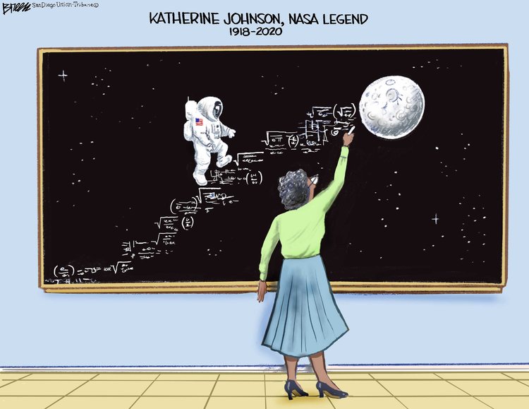 Solve A great tribute to Katherine Johnson jigsaw puzzle online with ...