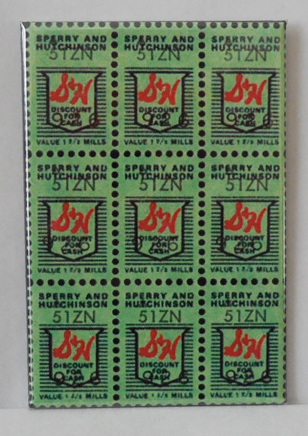 Solve Green Stamps jigsaw puzzle online with 70 pieces