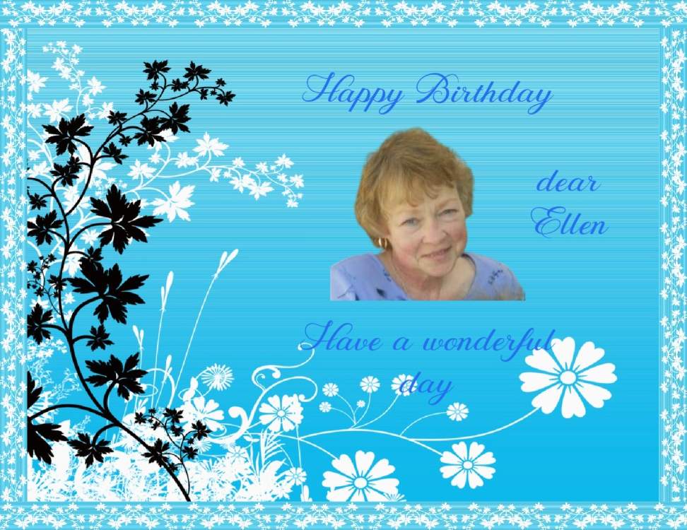 Solve Happy Birthday dear Ellen (PutterDutt) jigsaw puzzle online with ...