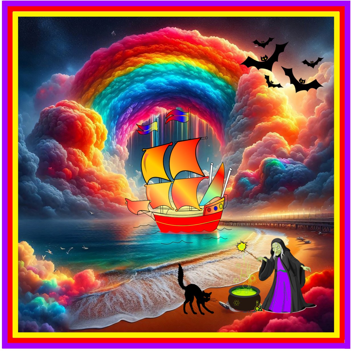 Jigsaw Puzzle | 49 pieces | Barbara at Pixabay plus Clipart Pirate Ship ...
