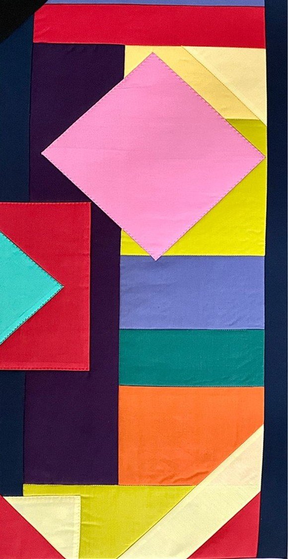 Solve Geometry canvas jigsaw puzzle online with 120 pieces