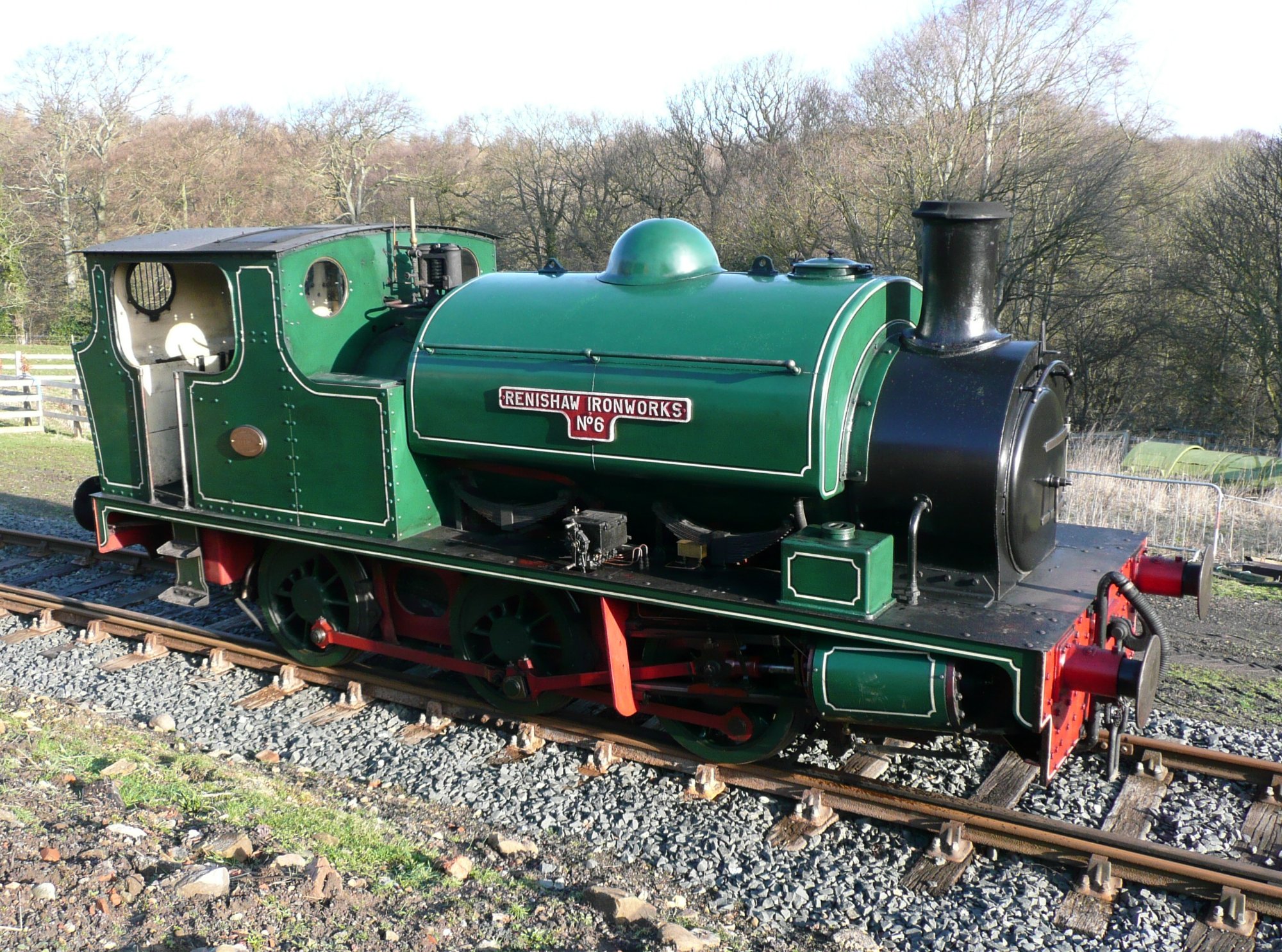 Solve Hudswell Clarke 0-6-0ST "Renishaw Ironworks" jigsaw puzzle online ...