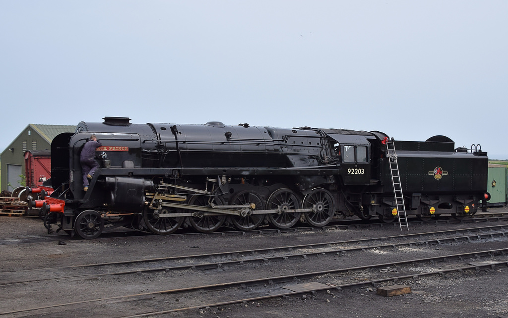 Solve The late David Shepherds 9F Locomotive 92203 'Black Prince ...
