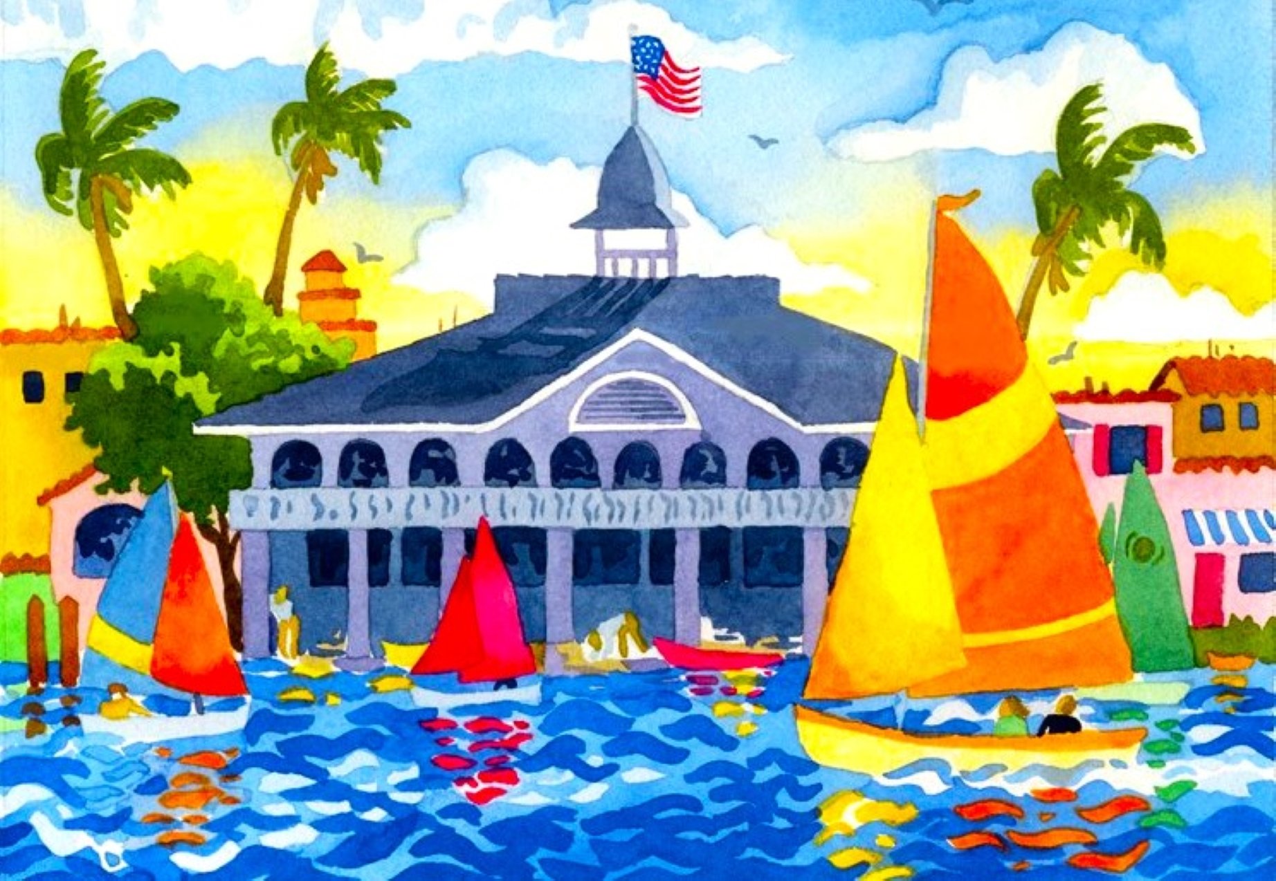 Solve Balboa Pavilion jigsaw puzzle online with 352 pieces