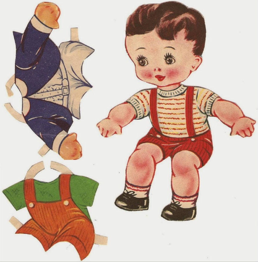 Solve Paper Doll jigsaw puzzle online with 81 pieces