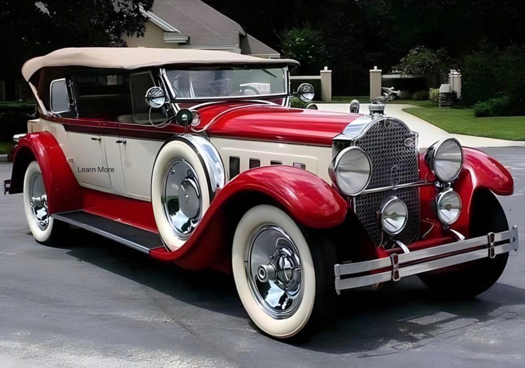 Solve 1929 Packard jigsaw puzzle online with 140 pieces