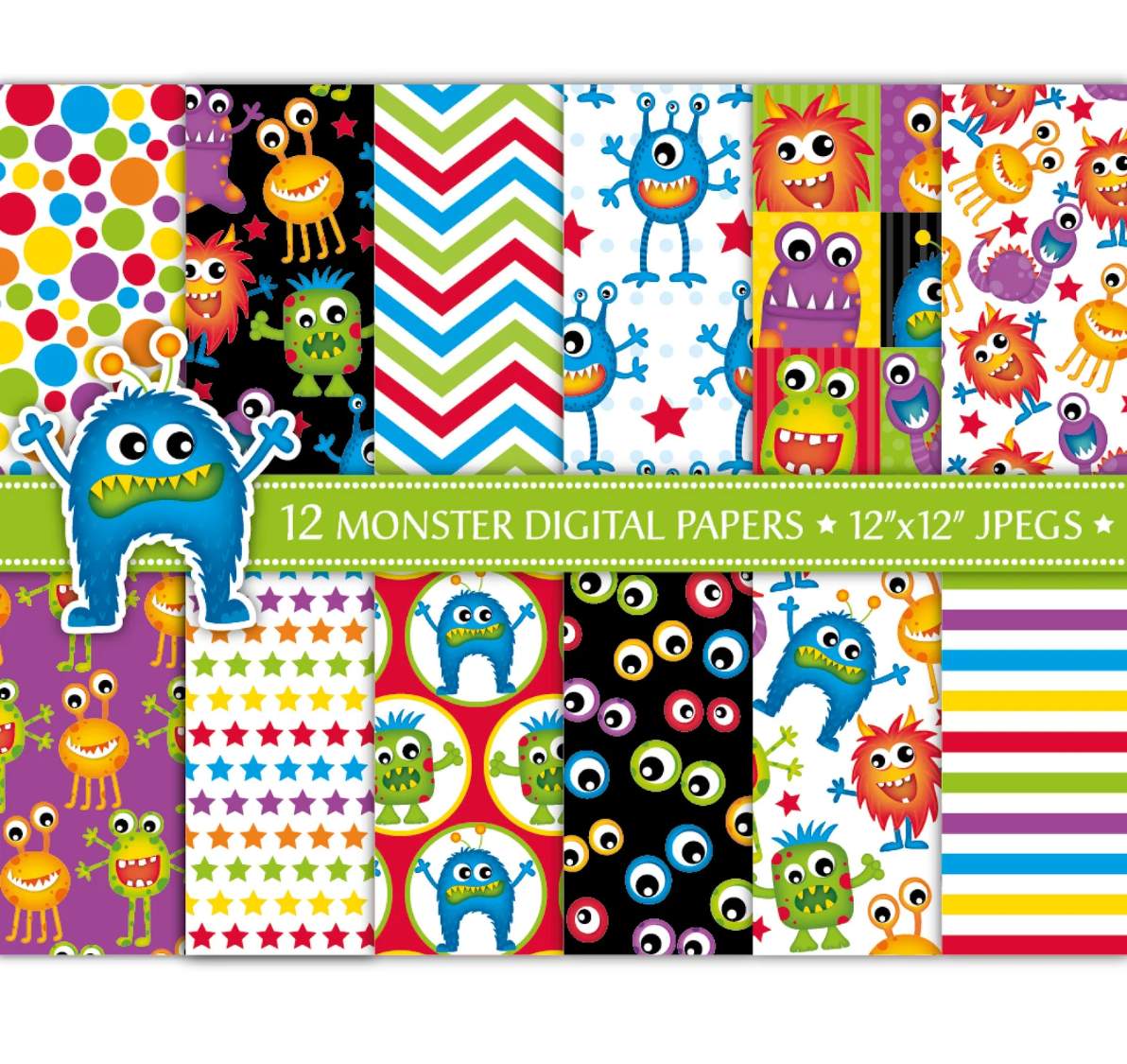 Solve Monsters jigsaw puzzle online with 90 pieces
