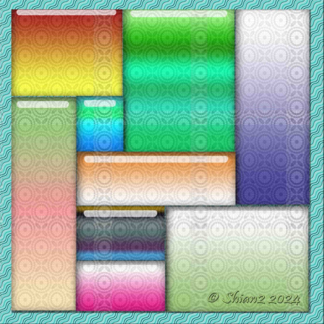 Solve Shiny Blocks jigsaw puzzle online with 16 pieces