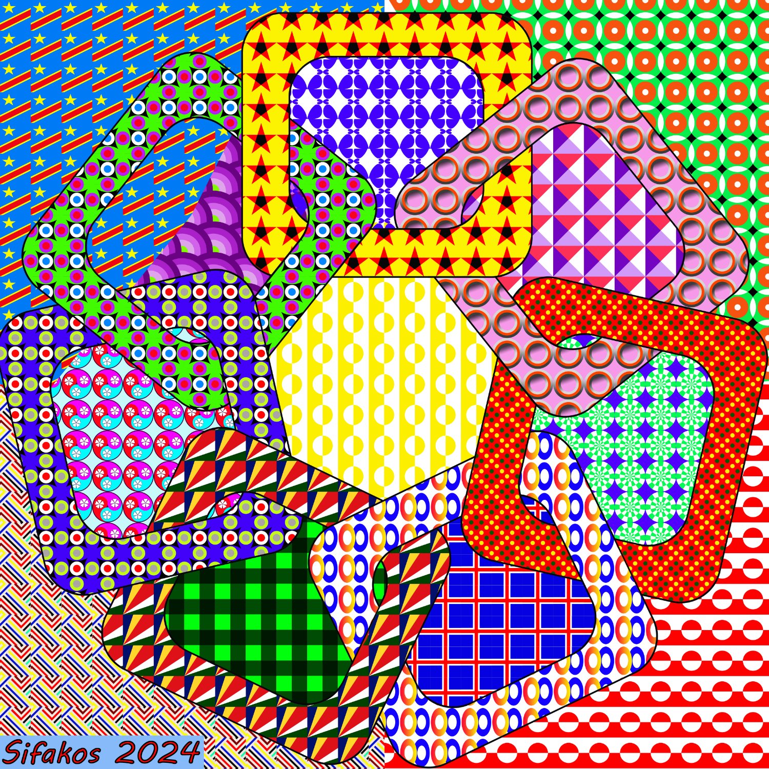 Solve Colours_1154 jigsaw puzzle online with 64 pieces