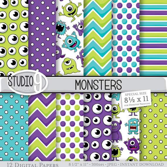 Solve Monsters jigsaw puzzle online with 81 pieces