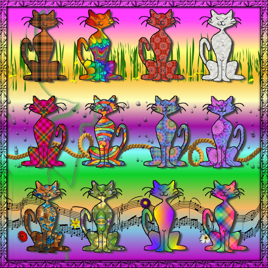 Solve I Tawt I Taw a Puddy Tat jigsaw puzzle online with 36 pieces