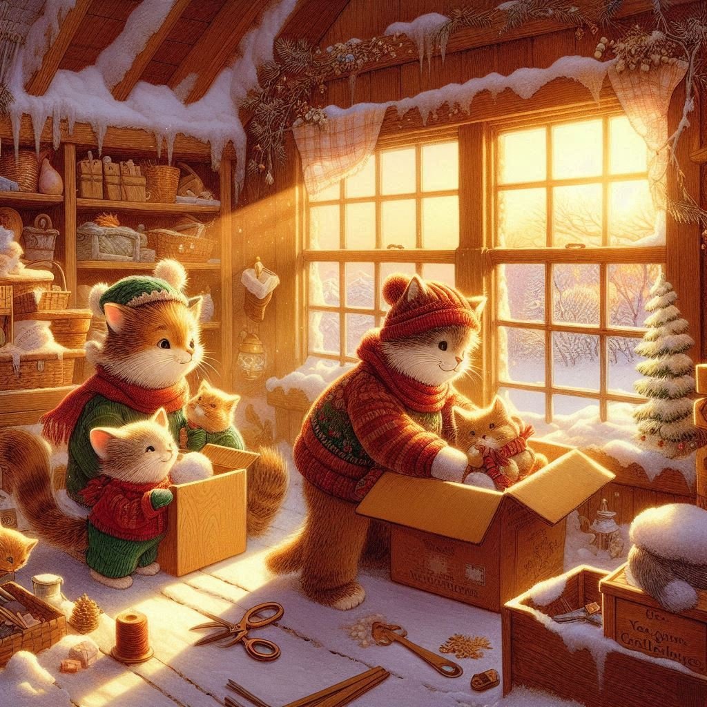 Solve Cartoon Cats jigsaw puzzle online with 49 pieces