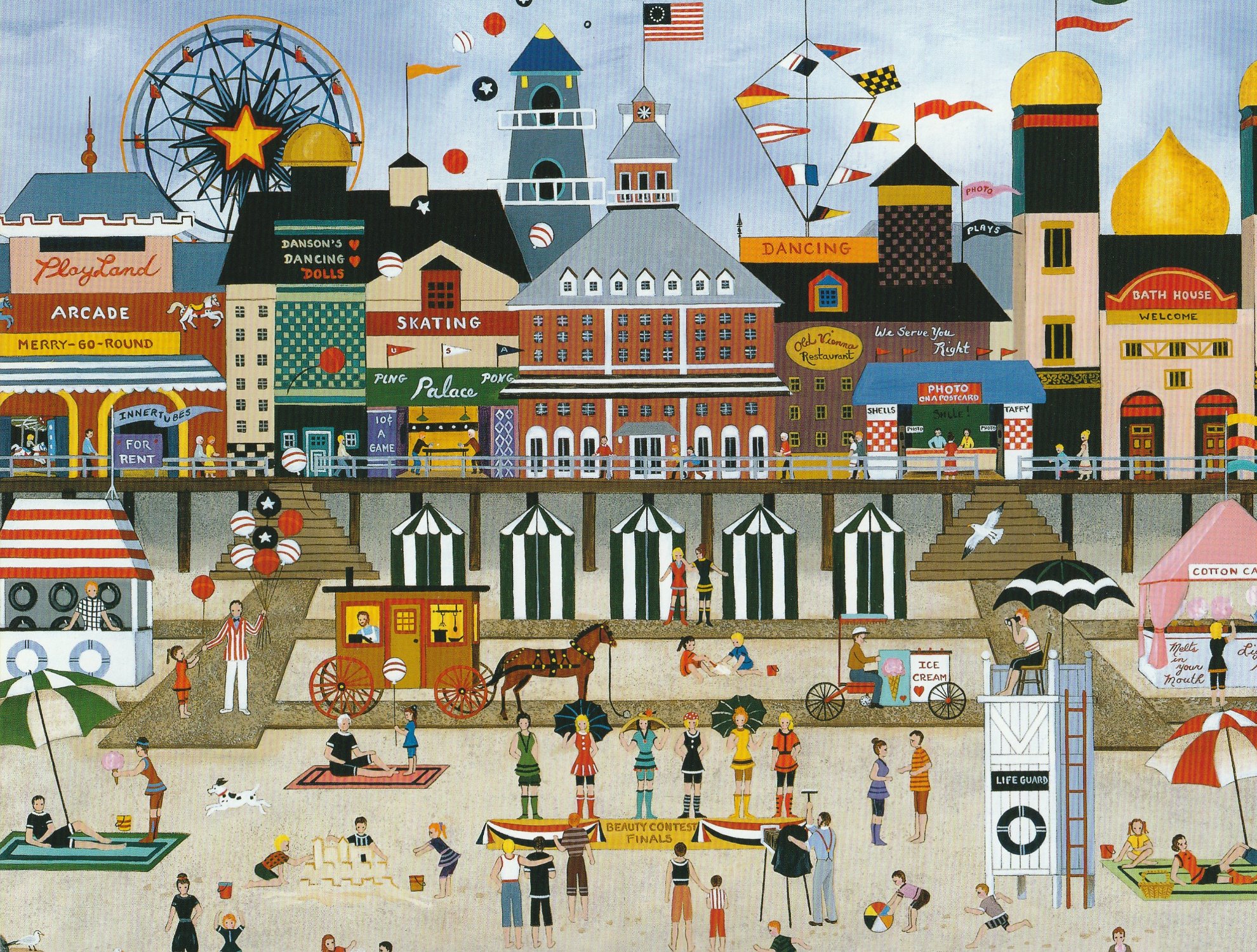 Solve Footprints In The Sand {JWScott} jigsaw puzzle online with 204 pieces