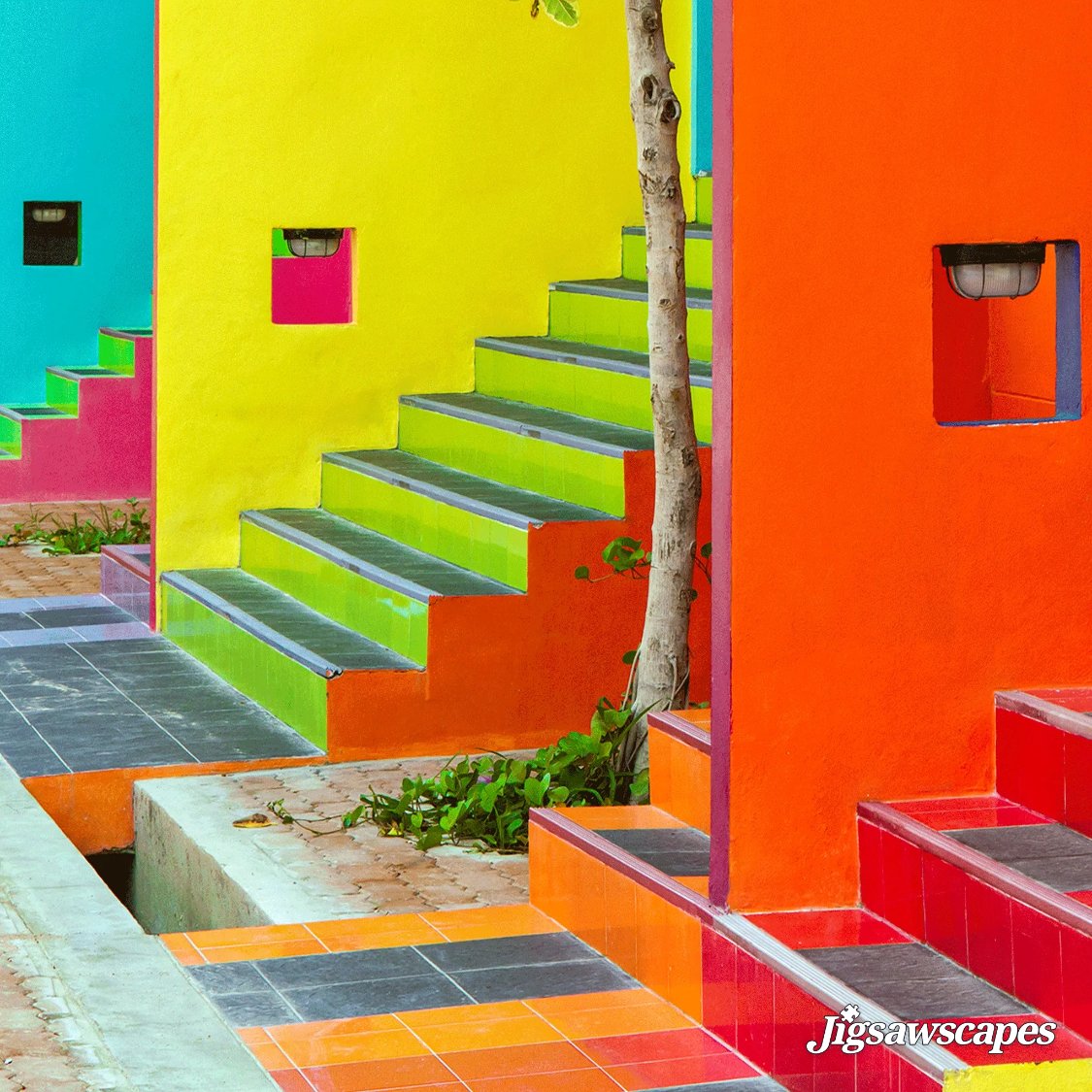 Solve Steps in color . . . . . jigsaw puzzle online with 9 pieces