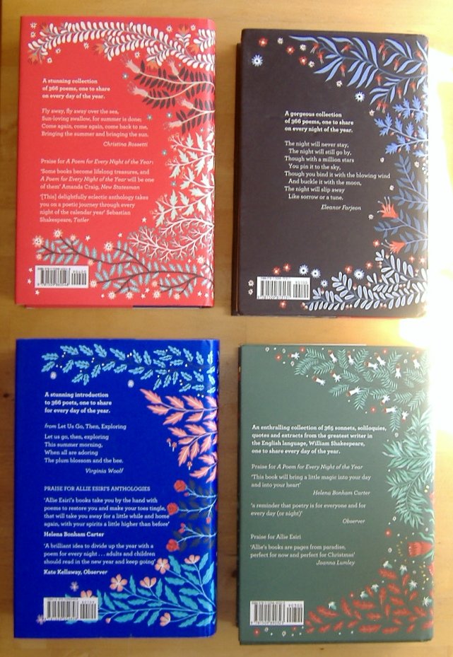Solve Art - HB Book Covers - Allie Esiri - Poetry Books (Backs) jigsaw ...