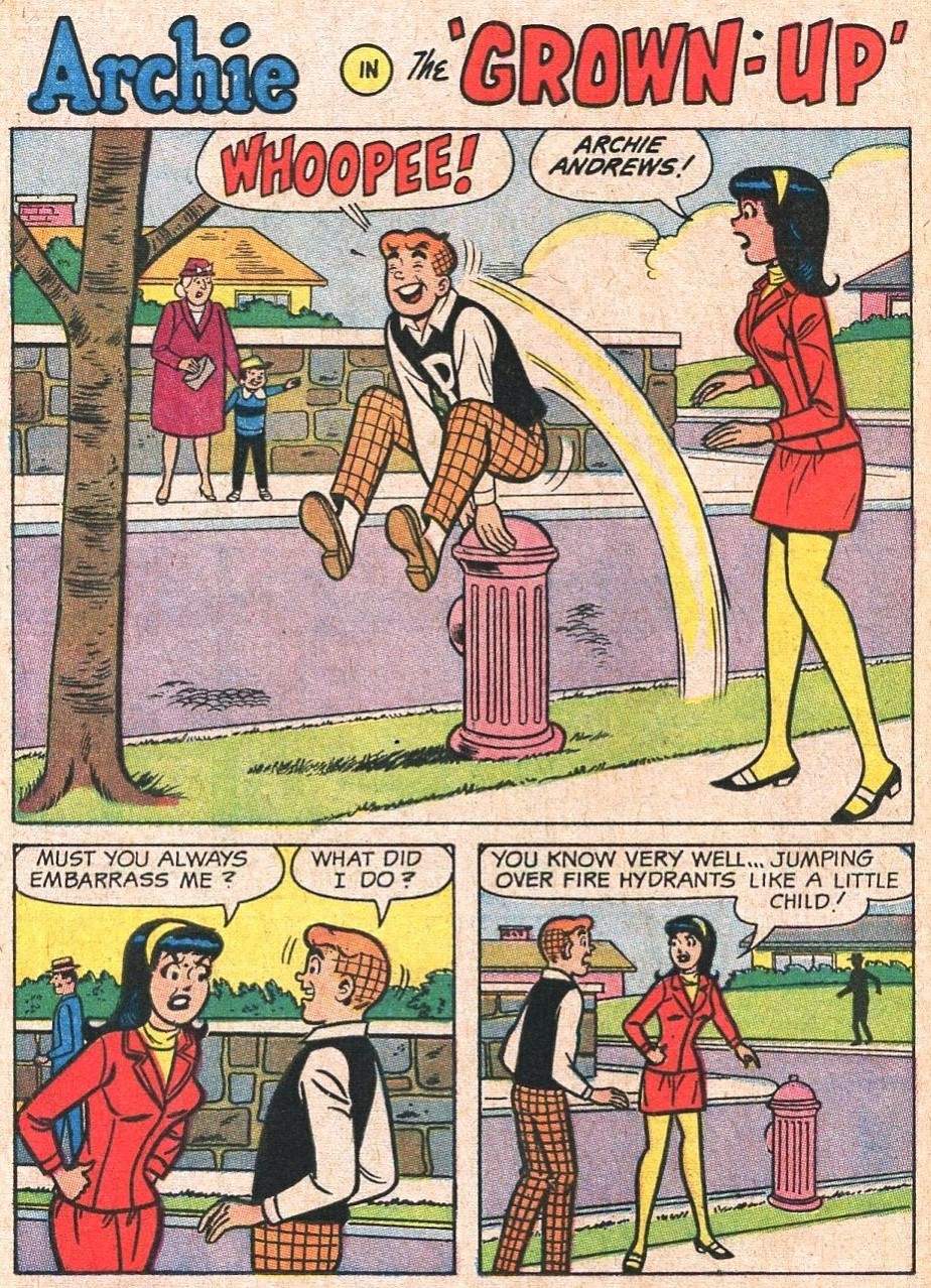 Solve Archie And Veronica: Grown-Up jigsaw puzzle online with 88 pieces