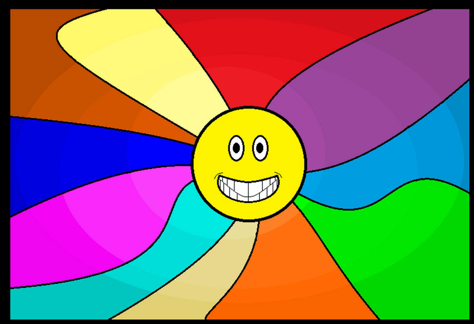 Solve The Return of Smiley jigsaw puzzle online with 176 pieces