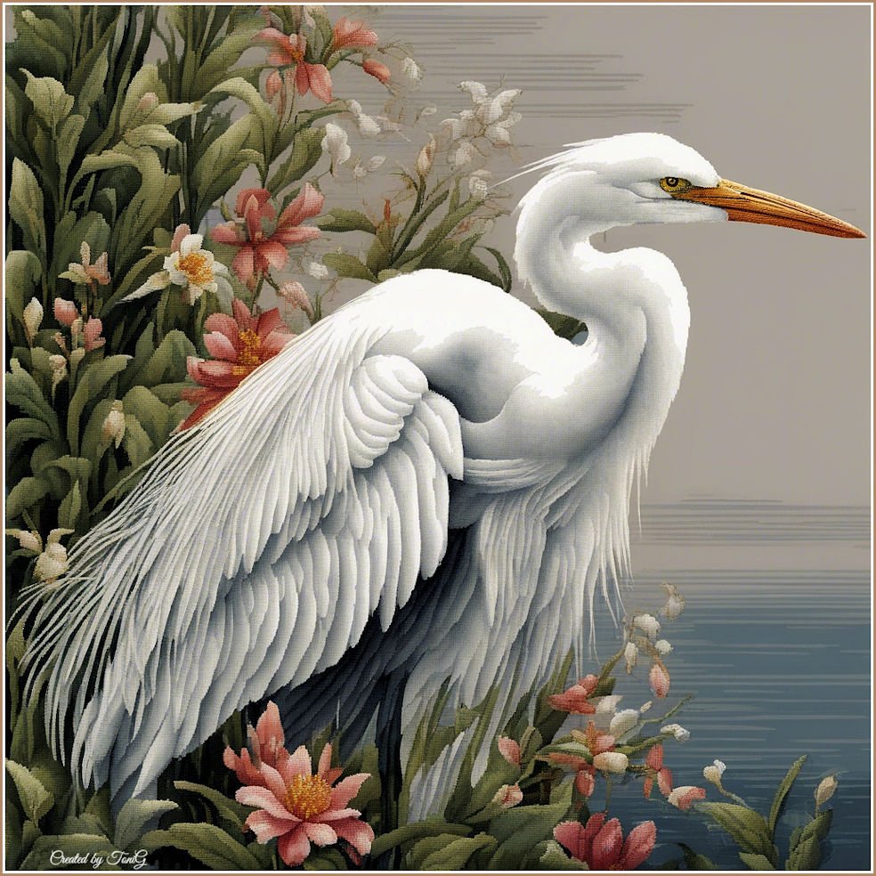 Solve Egret 3 jigsaw puzzle online with 256 pieces