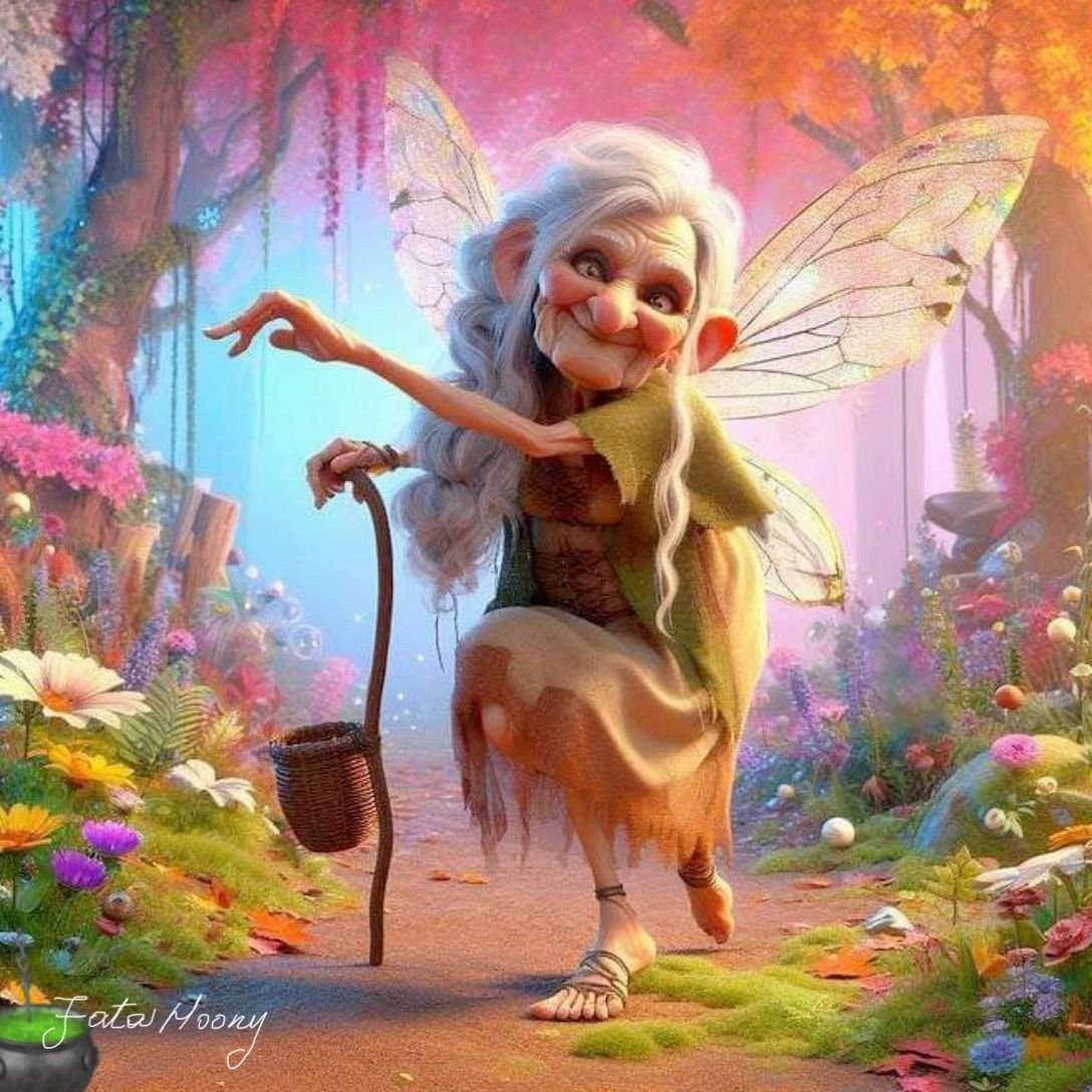 Solve Elderly Fairy jigsaw puzzle online with 81 pieces Solve Elderly Fairy jigsaw puzzle online with 81 pieces