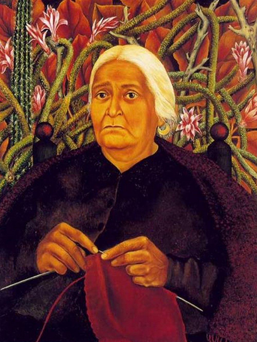 Solve Frida Kahlo: Retrato de Doña Rosita Morillo (1944) jigsaw puzzle ...