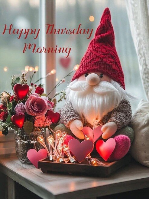 Solve Good Morning - Happy Thursday! jigsaw puzzle online with 63 pieces