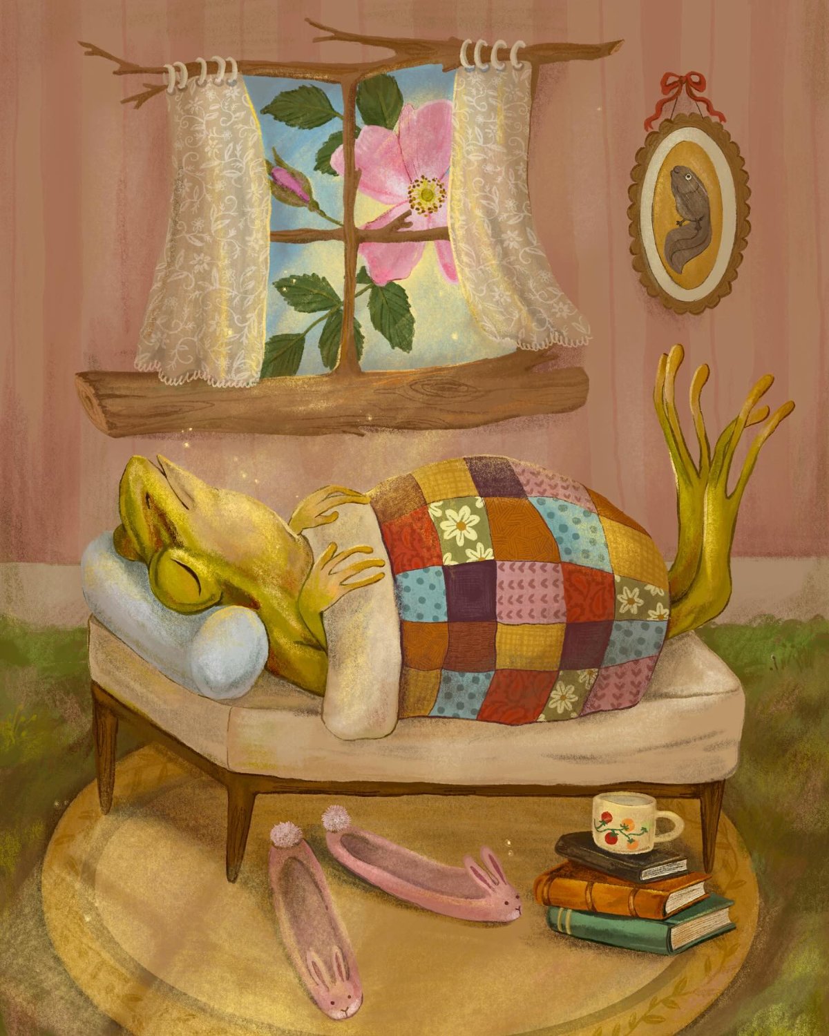 Solve sleep in jigsaw puzzle online with 120 pieces