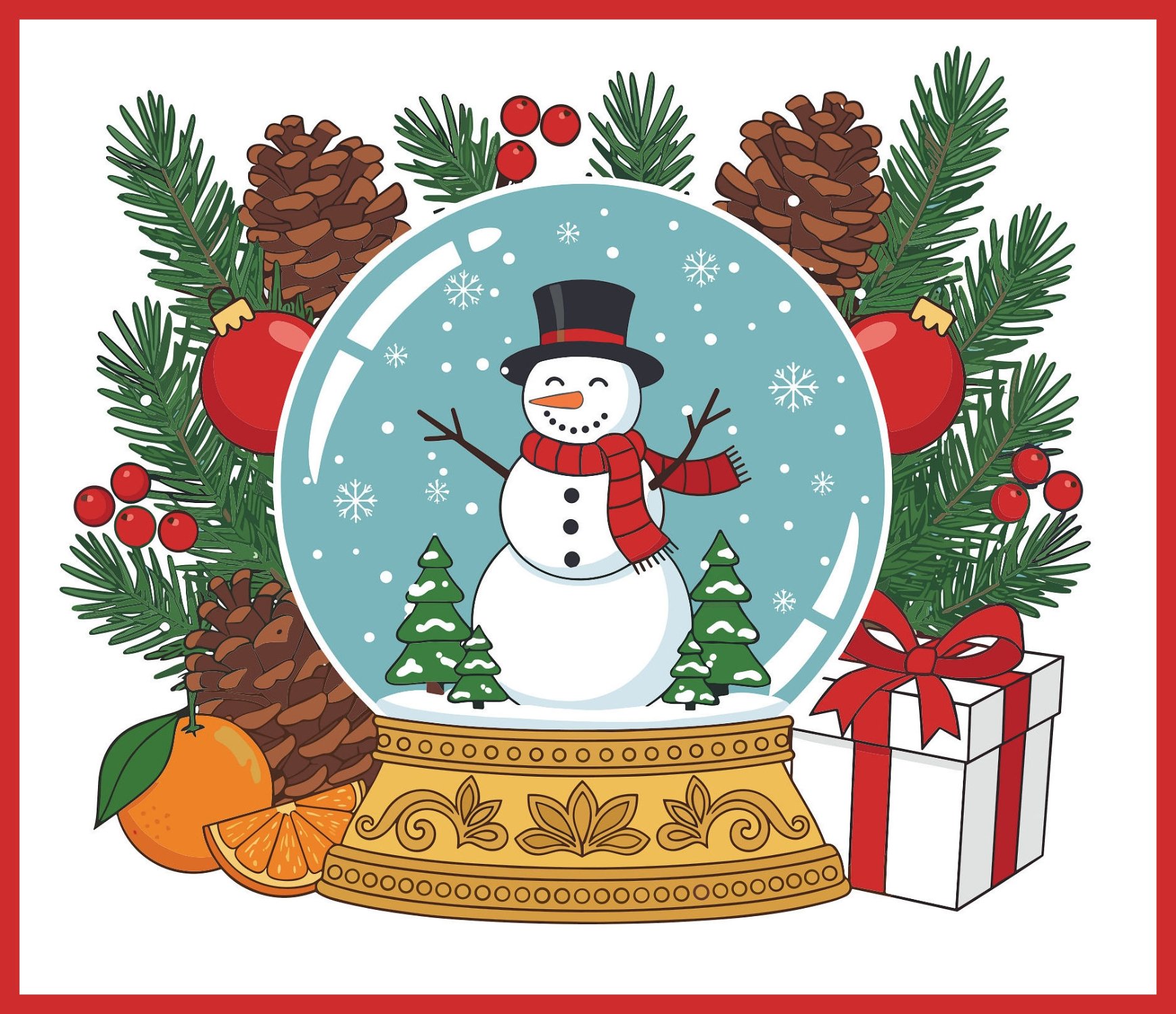 Solve Snow Globe, resizable 9 to 598 pieces jigsaw puzzle online with ...