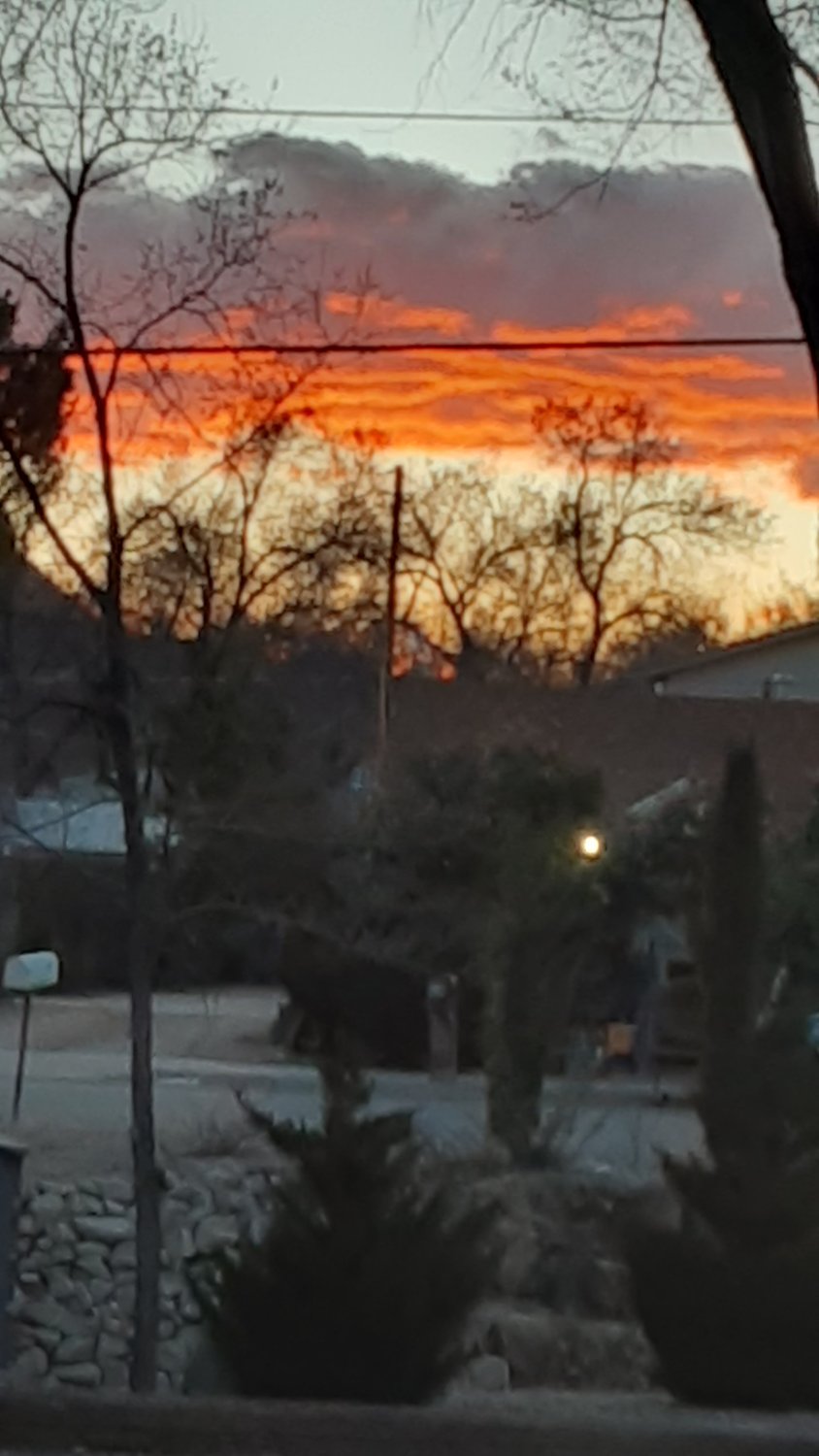 Solve Sunset 2-28-24 2 jigsaw puzzle online with 144 pieces