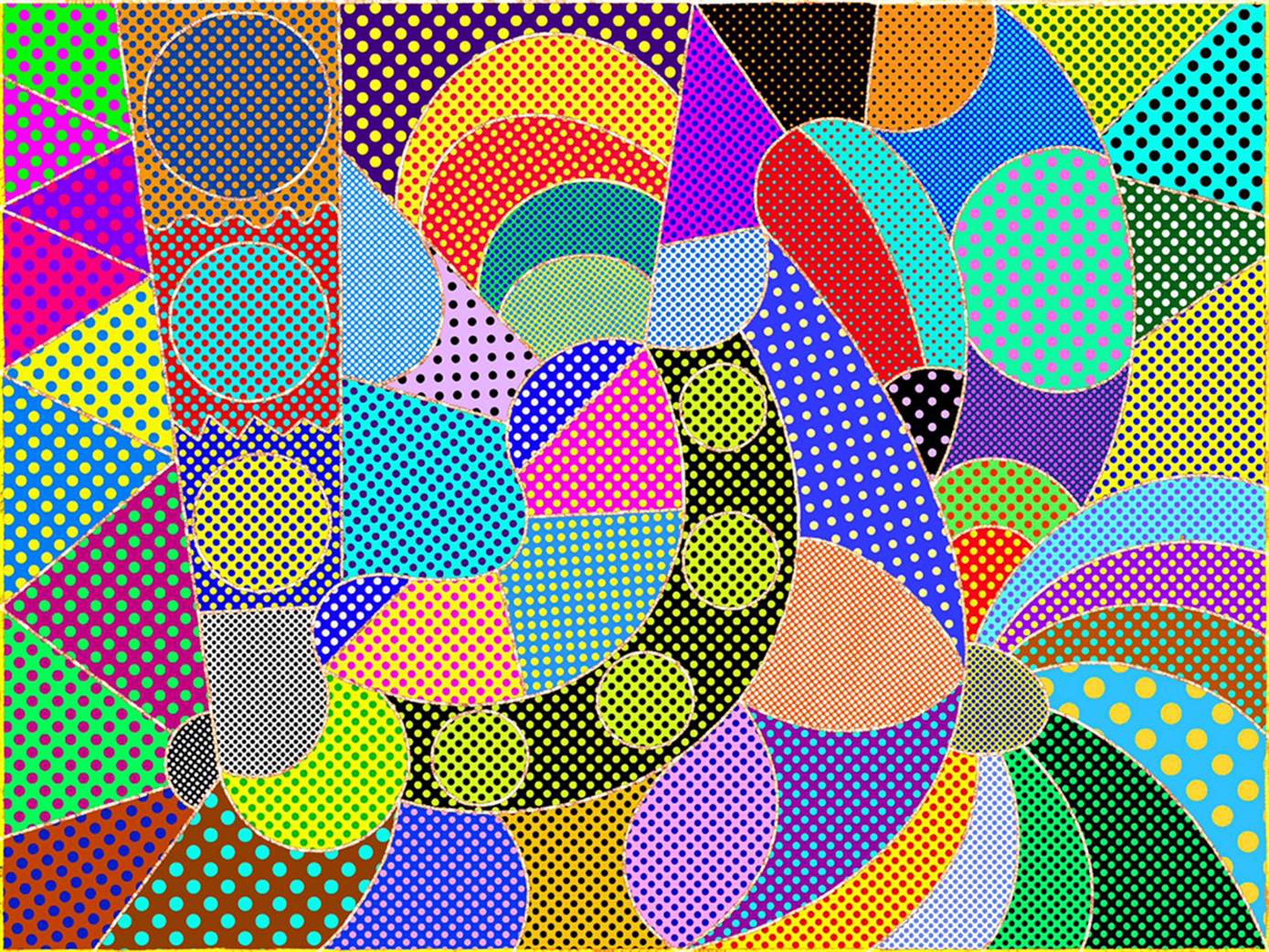 Solve Dots with a touch of bling. Lots of dots! jigsaw puzzle online ...