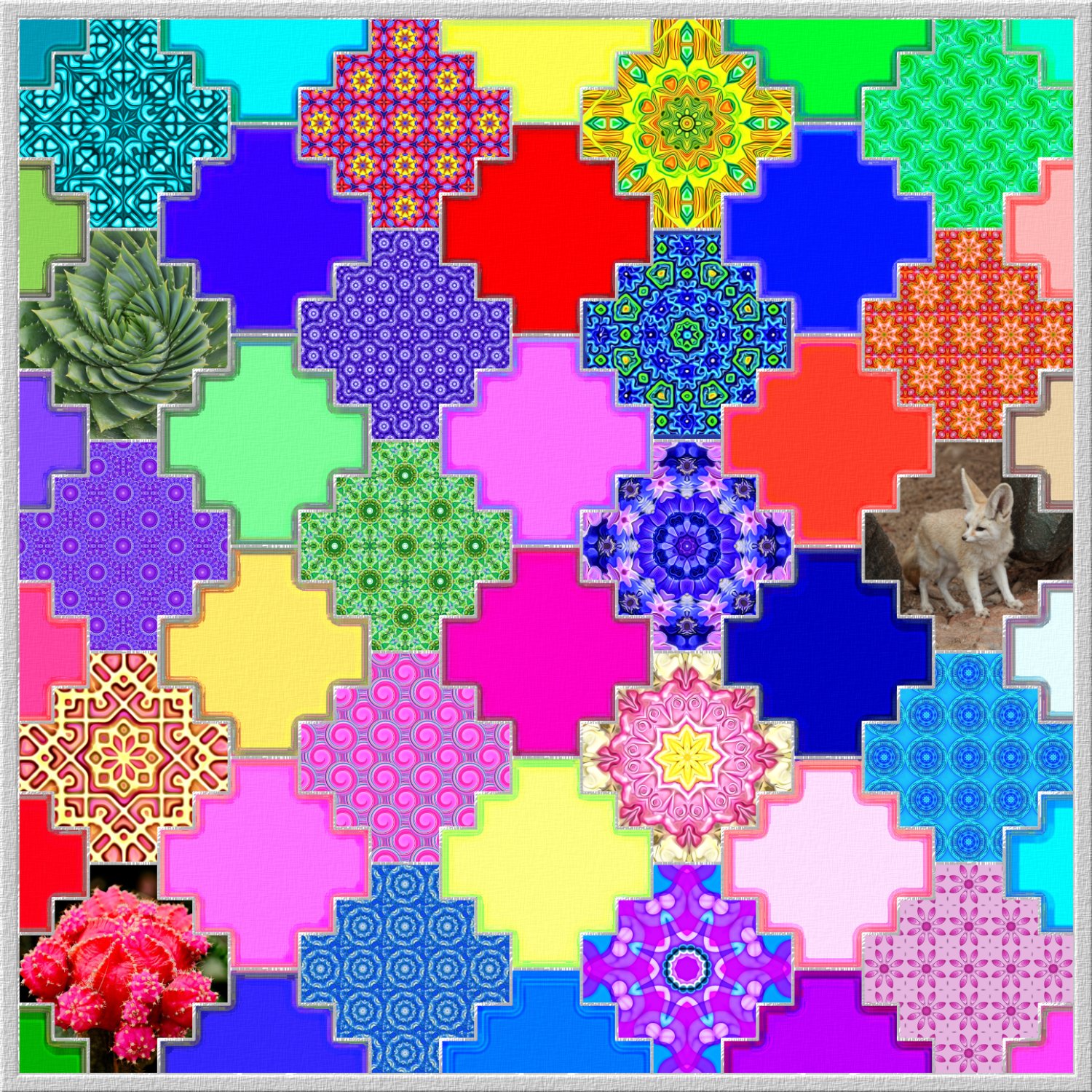 Solve Quilt 11 - Extra Large jigsaw puzzle online with 600 pieces