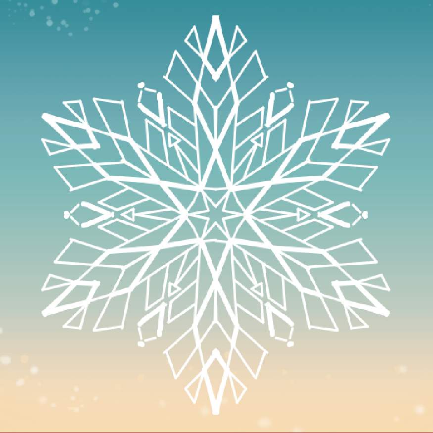 Solve My Snowflake jigsaw puzzle online with 196 pieces