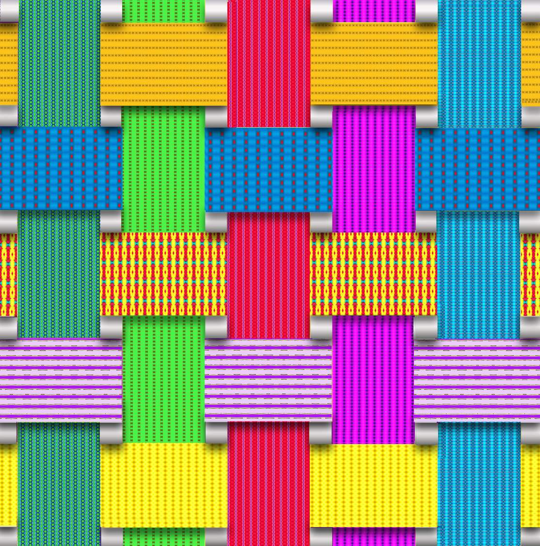 Solve STRAPS ON DISPLAY. jigsaw puzzle online with 36 pieces