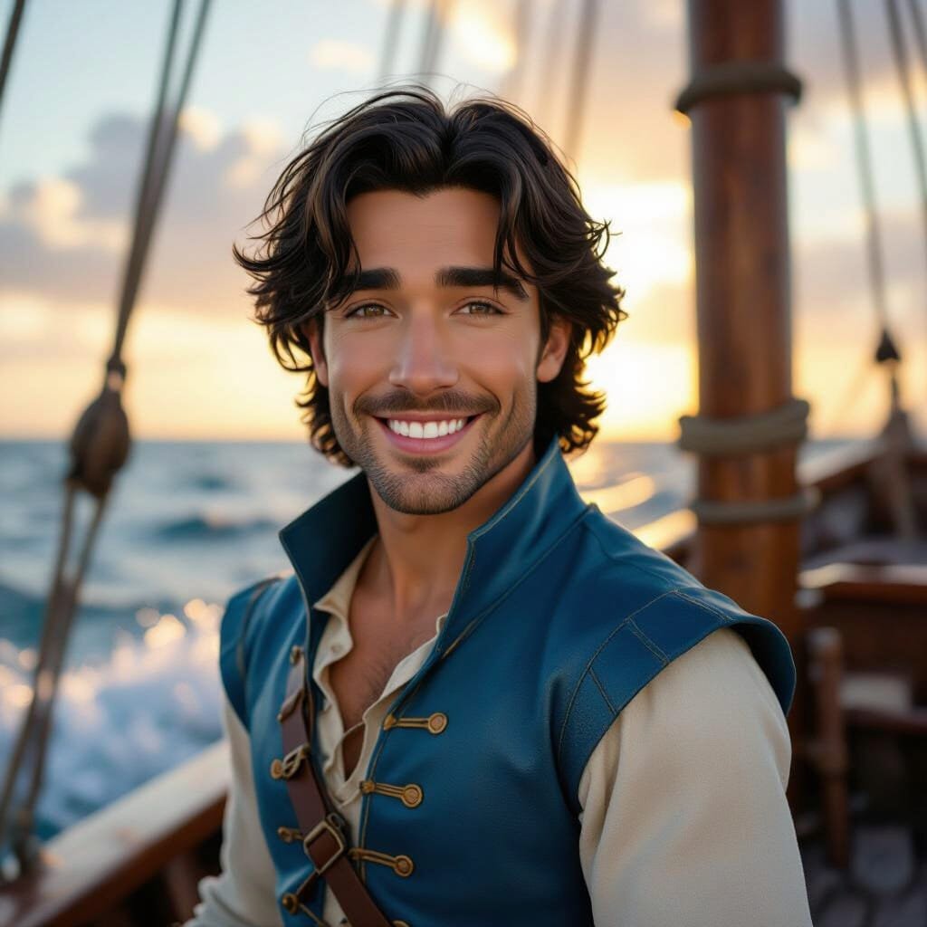Solve Prince Eric by Abigail jigsaw puzzle online with 49 pieces
