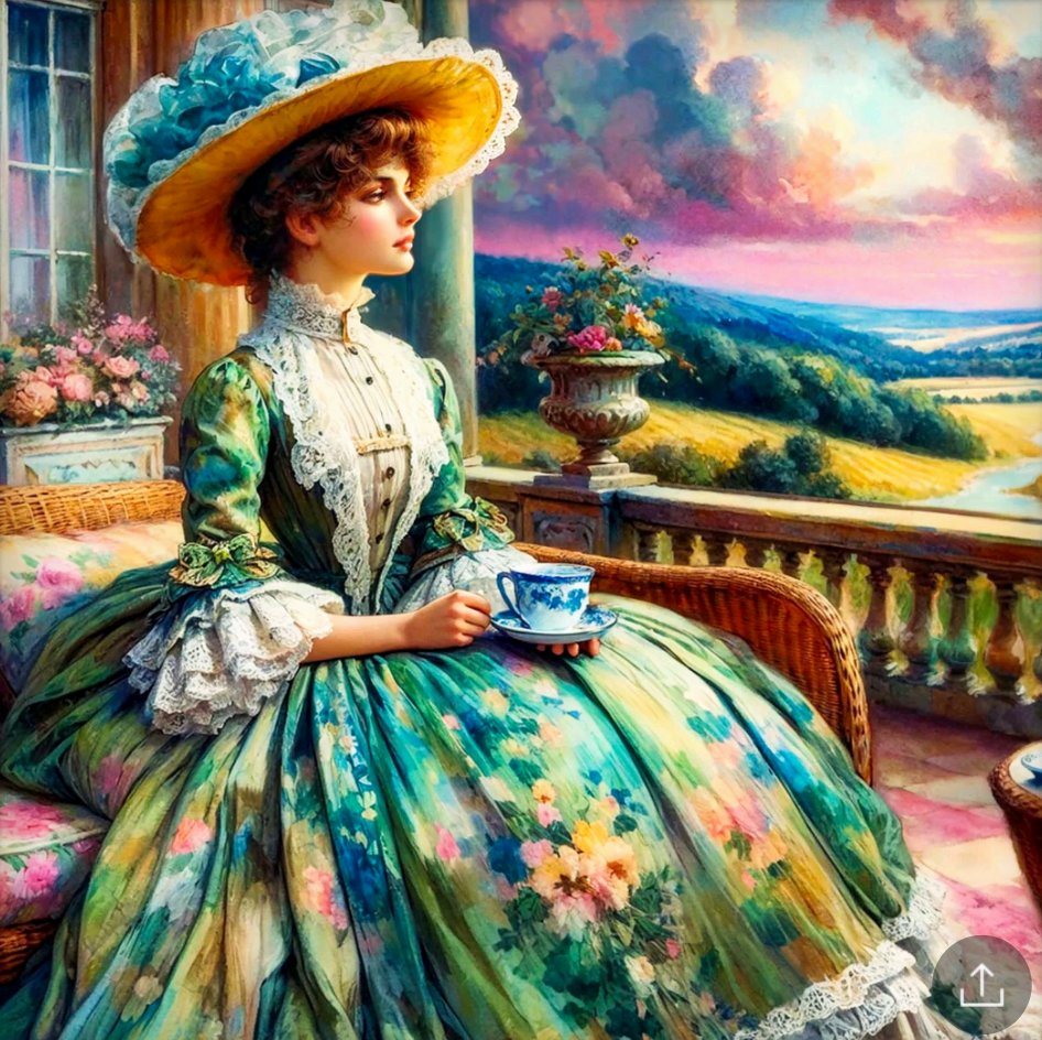 Solve Tea Time jigsaw puzzle online with 144 pieces