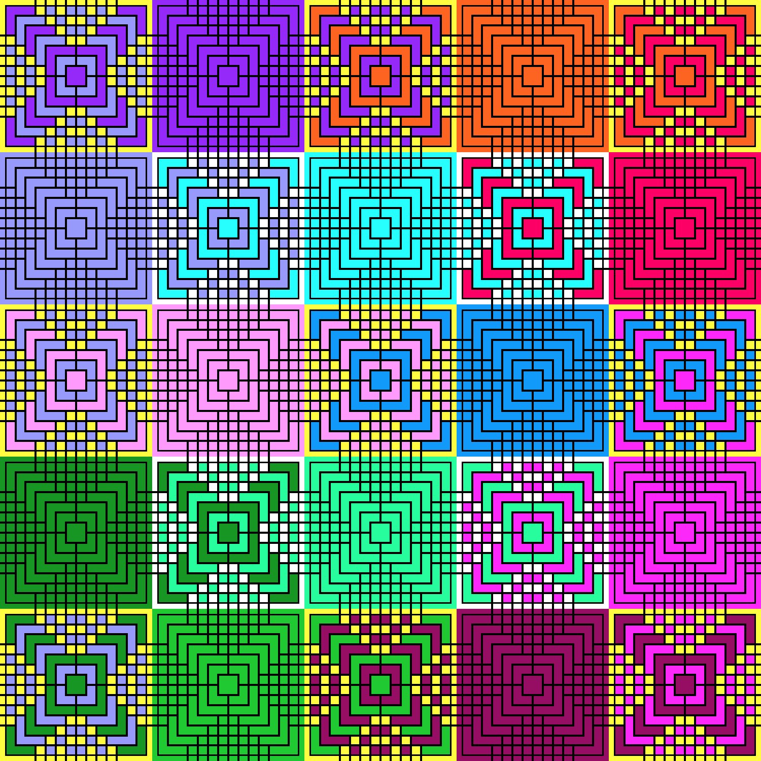 Solve Razzle Dazzle jigsaw puzzle online with 100 pieces