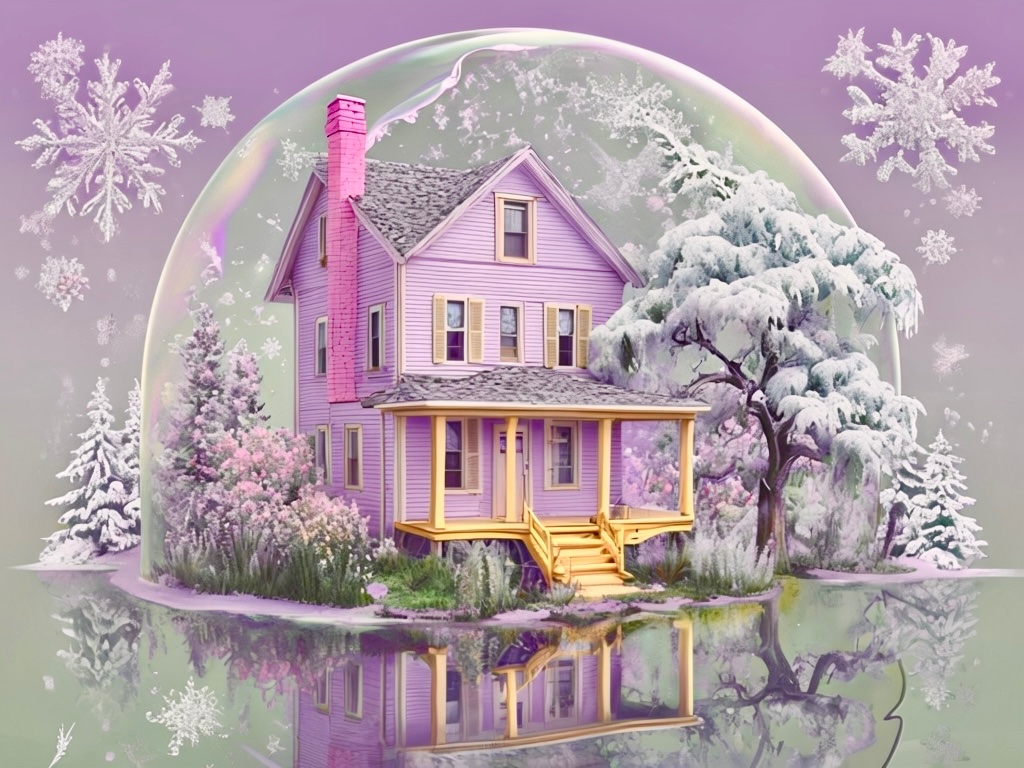 Solve First Light snow of the Season (12-238) jigsaw puzzle online with ...
